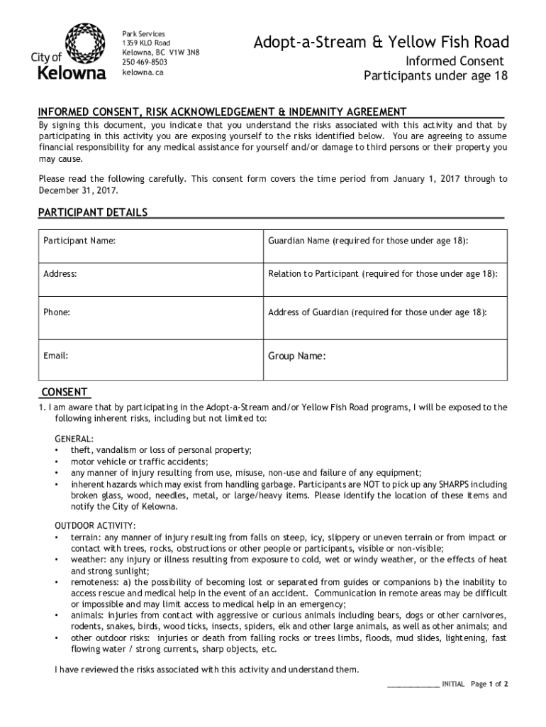 Fillable Online Adopt-a-Stream & Yellow Fish Road Group Informed ...