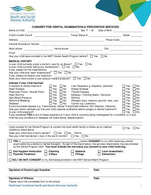 Fillable Online GENERAL DENTISTRY PATIENT CONSENT FORM Fax Email Print ...