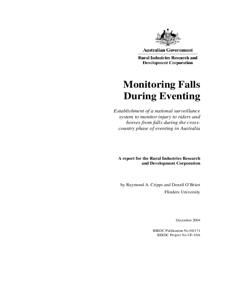 Fillable Online horse and rider injuries in the cross-country phase Fax ...