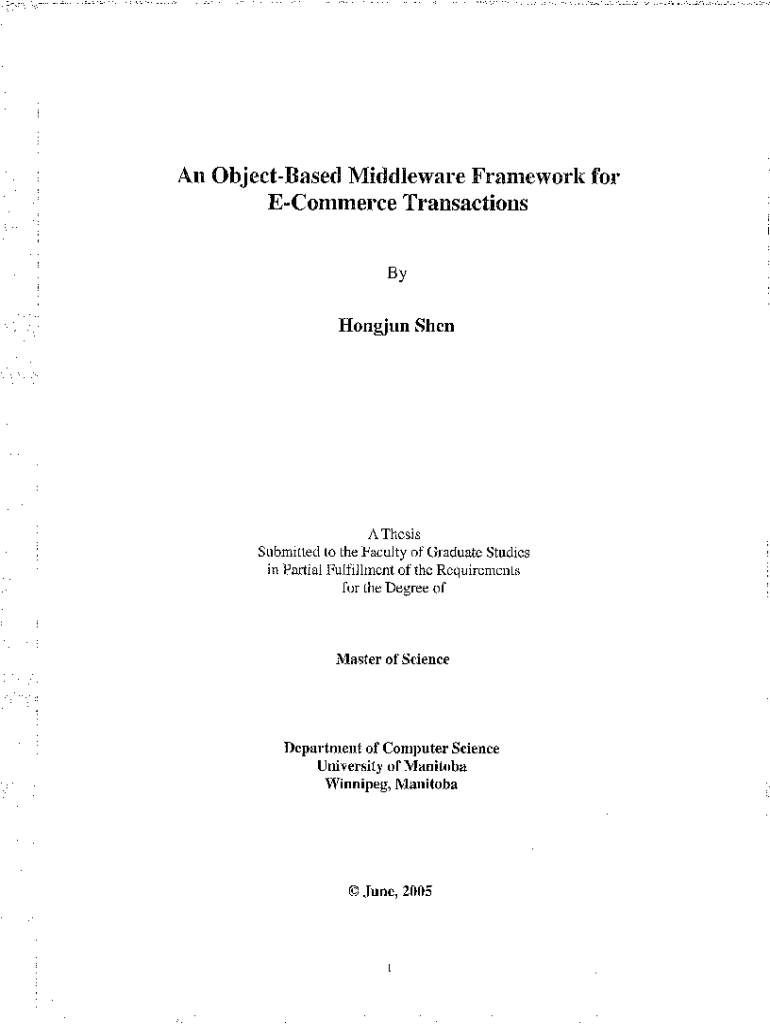 Fillable Online An Object-Based Middleware Framework for - bac-lac.gc.ca Fax Email Print - pdfFiller