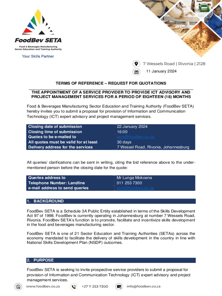 Fillable Online foodbev co Tender-Document-for-Maintenance-of-Office ...
