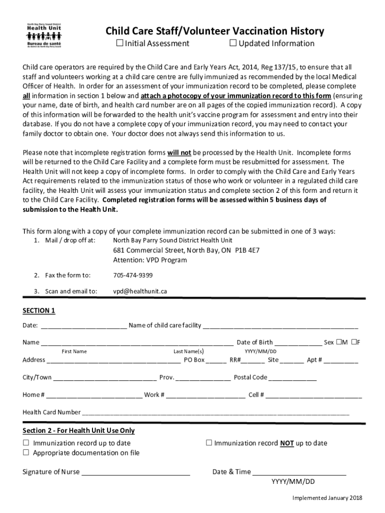 Fillable Online O. Reg. 137/15 (General) under the Child Care and Early ...