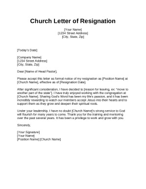 15+ Resignation Letter Sample after Quitting a Job Doc Template | pdfFiller