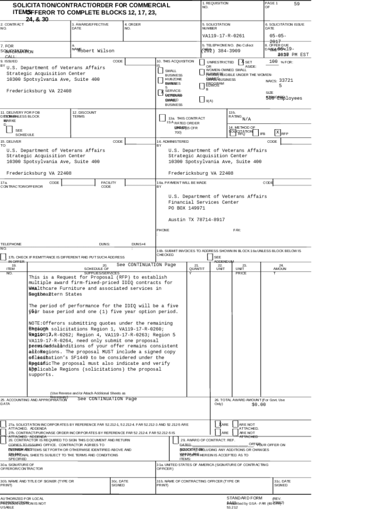 71Region 2 VHA Furniture IDIQ - Attachment07-May-17 Doc Template ...