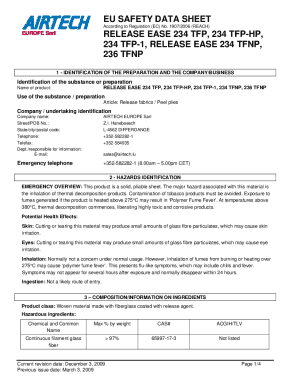 Fillable Online Safety Data Sheet 1091 (en-US) Fax Email Print - pdfFiller