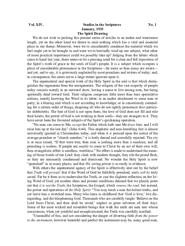 Fillable Online Compelled by the Spirit - Drawing Near to God ministry ...