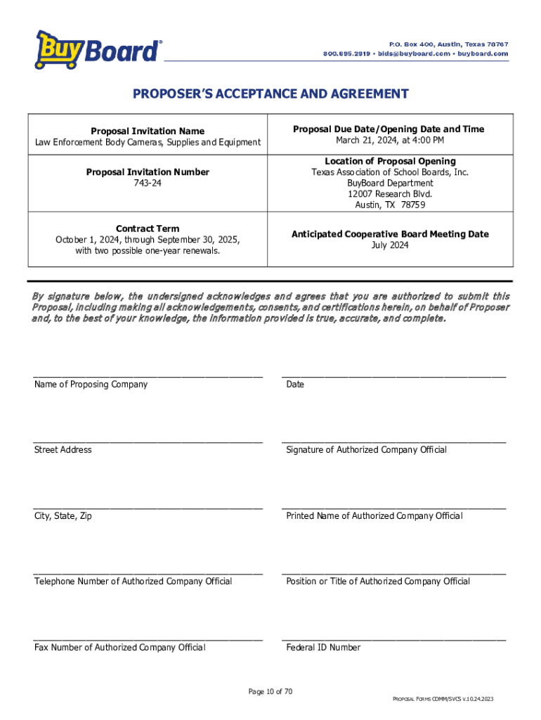 Fillable Online REQUEST FOR PROPOSAL (RFP) 24035 Executive ... Fax ...