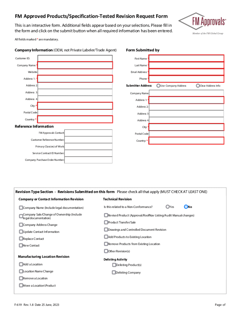 Fillable Online Revision Request Form. 797 form Fax Email Print - pdfFiller