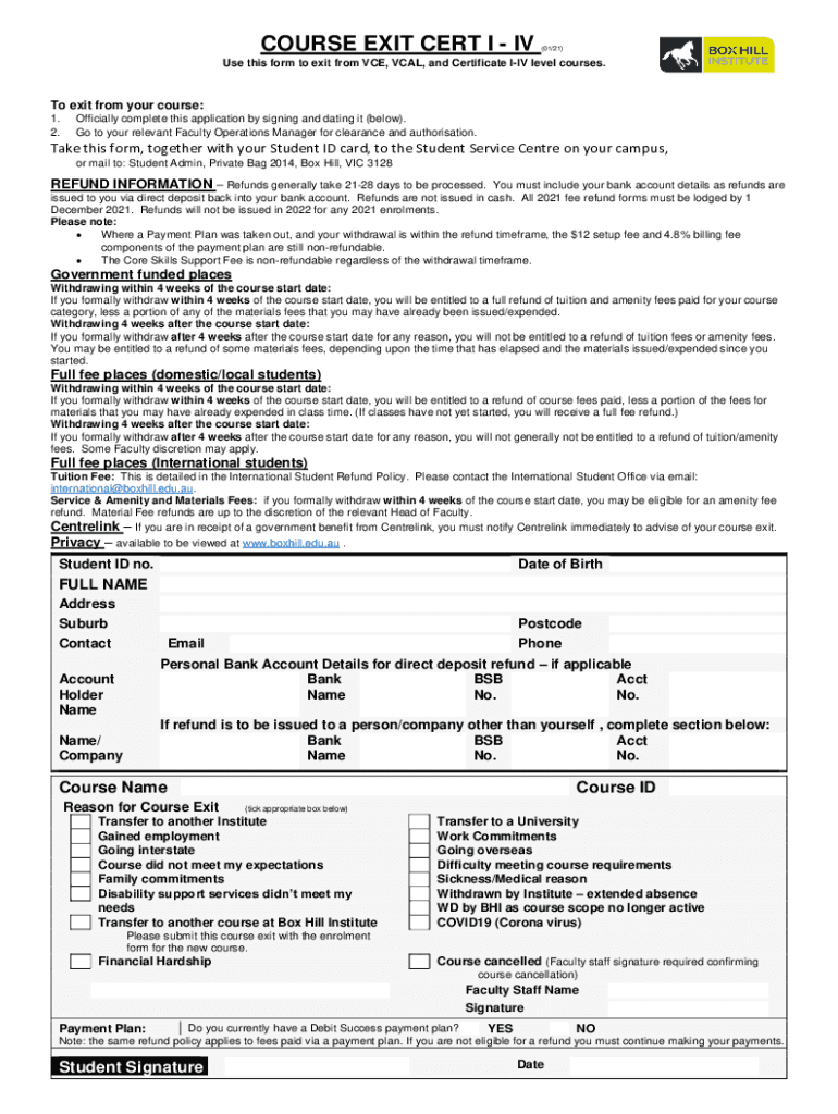 Fillable Online Inner Melbourne & Eastern Network VET Clusters Fax Email Print - pdfFiller