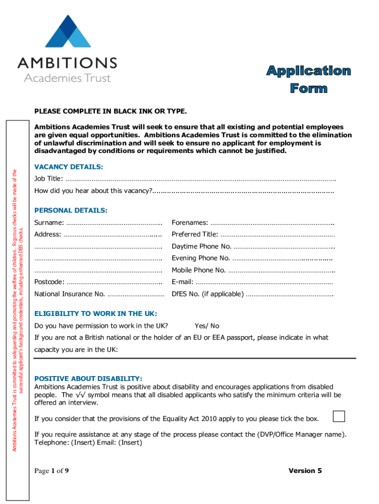 Fillable Online Briefing Pack for Applicants Careers Leader & Advisor ...