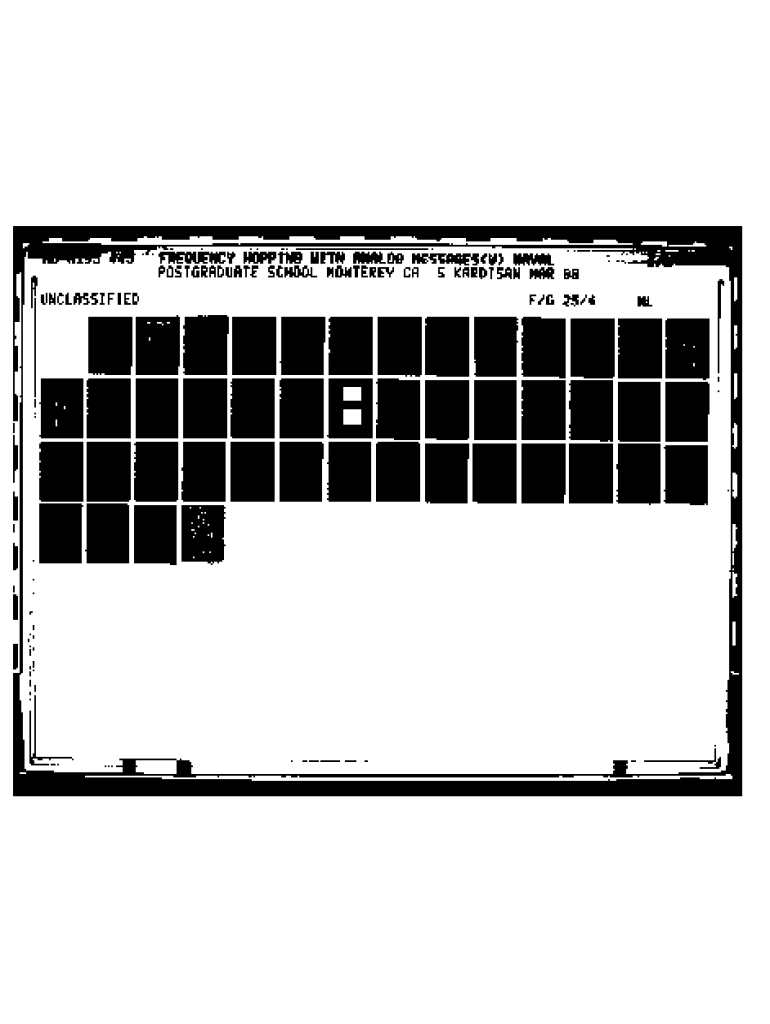 Fillable Online Frequency Hopping With Analog Messages.. Frequency ...