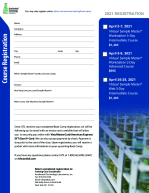 Fillable Online Sample Master LIMS Fax Email Print - pdfFiller