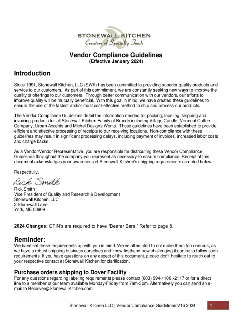 Fillable Online 5 Steps for Effective Vendor Compliance Management Fax ...