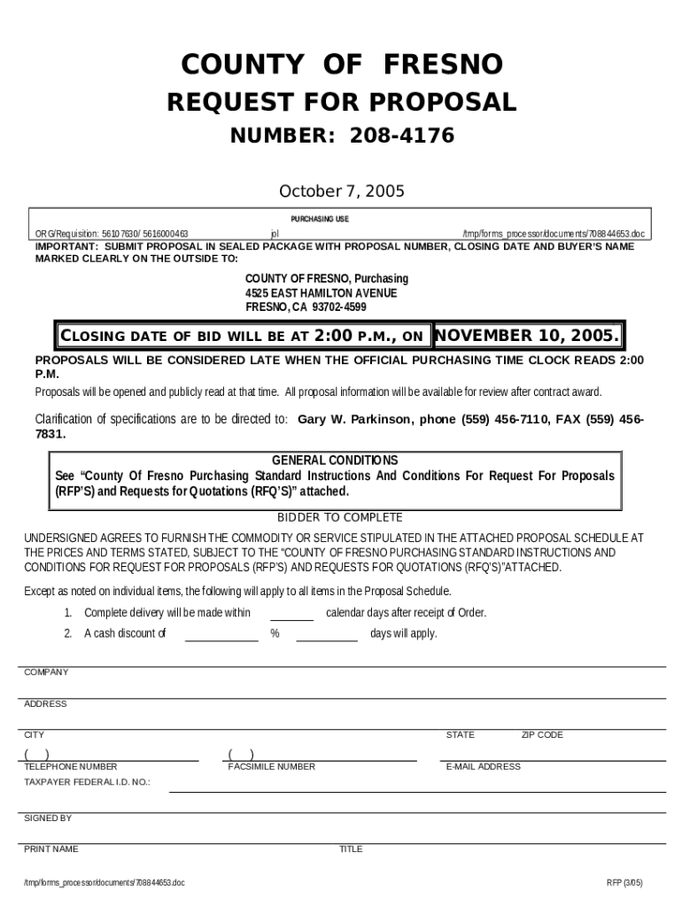 NUMBER:208-4176 - www2 co fresno ca Doc Template | pdfFiller
