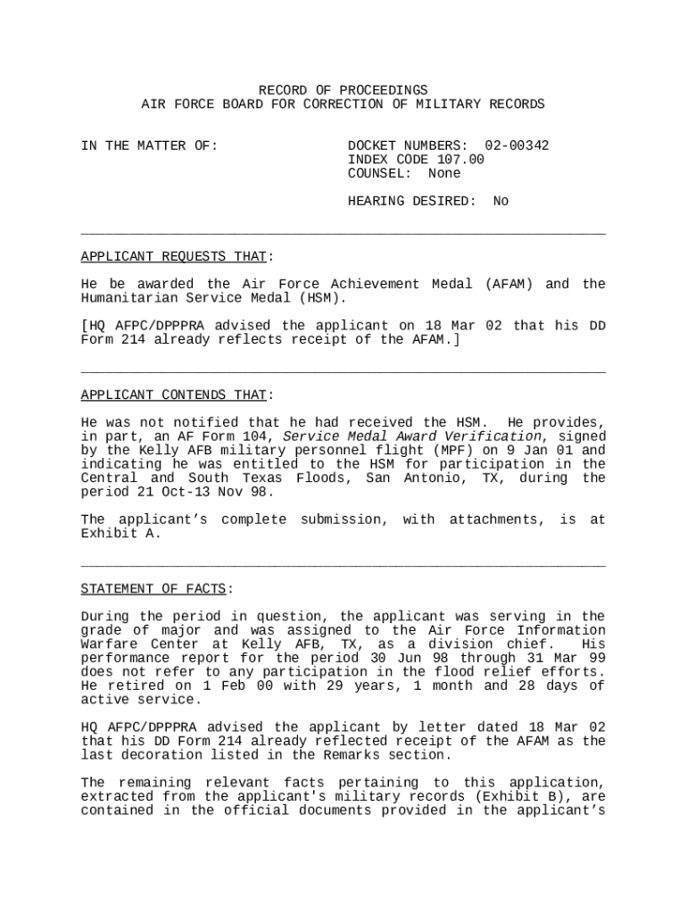 IN THE MATTER OF:DOCKET NUMBERS:02-00342 Doc Template | pdfFiller