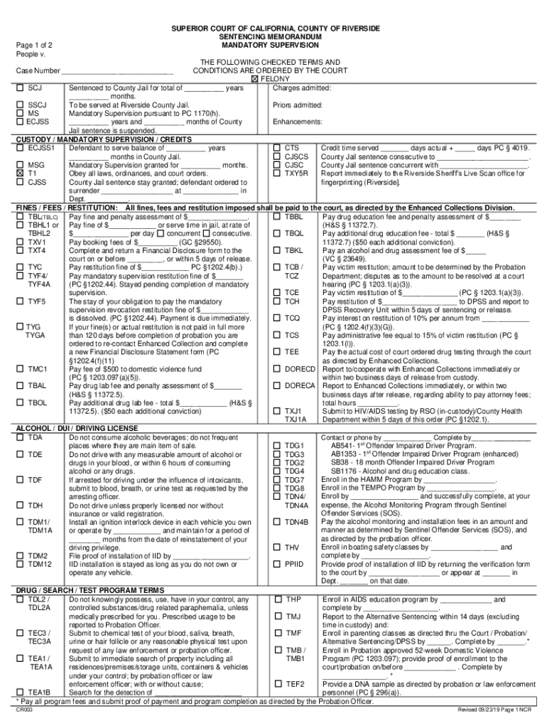 Fillable Online Criminal Case Report - PDF Free Download Fax Email ...