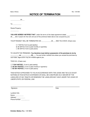 Fillable Online EVICTION NOTICE 5-Day Notice to Pay Rent or Quit Fax ...