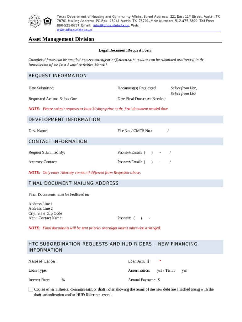 Post Award and Asset Management Requirements Doc Template | pdfFiller