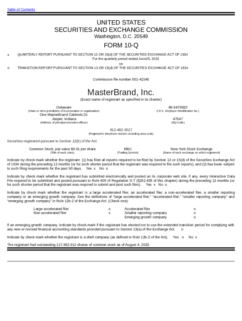 10-Q X QUARTERLY REPORT PURSUANT TO ... Doc Template Doc Template ...