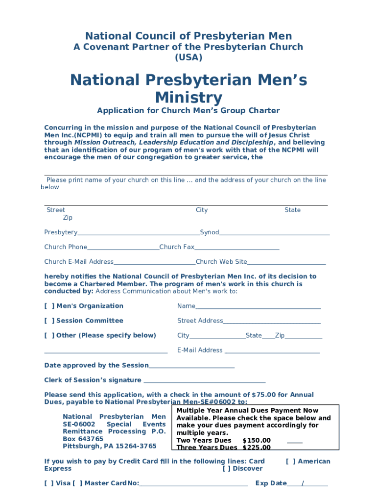 Resources - NCPM Registration Doc Template | pdfFiller