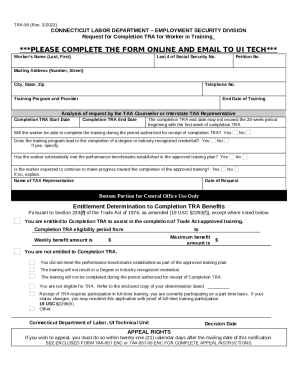 TRA-89AD(Rev - CT Department of Labor Doc Template | pdfFiller
