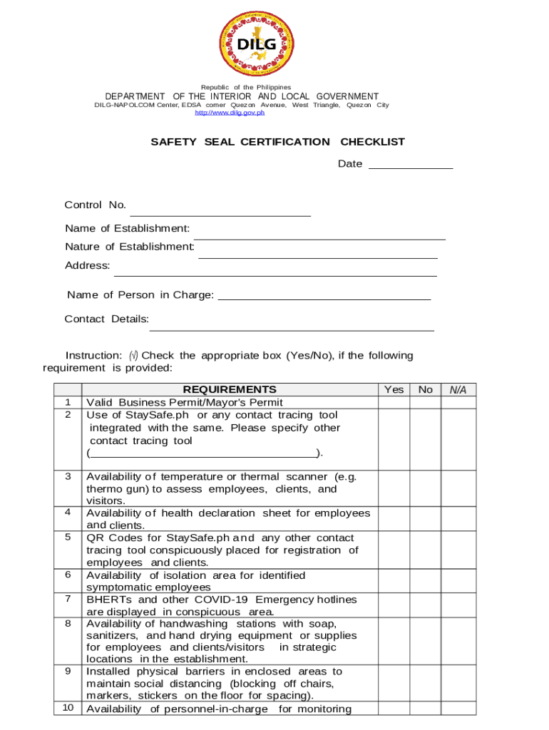 Driving directions to DILG-NAPOLCOM Center, Edsa ... Doc Template ...