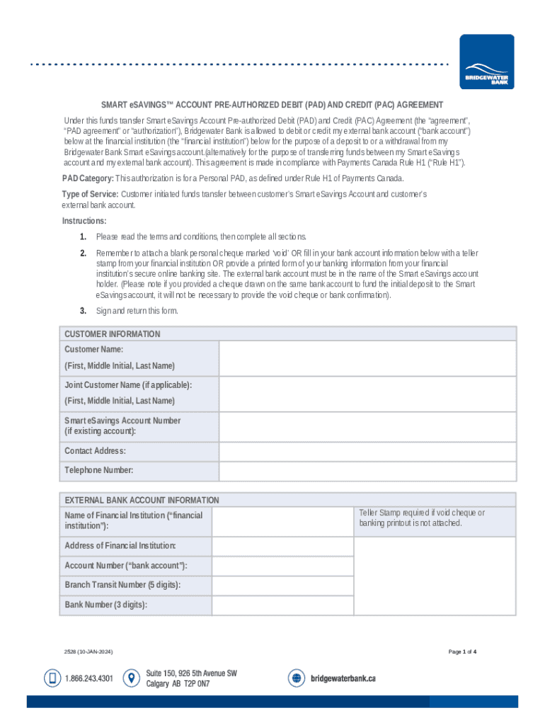 5043 - Default Management Loan Pre-Authorized Debit Agreement Doc ...