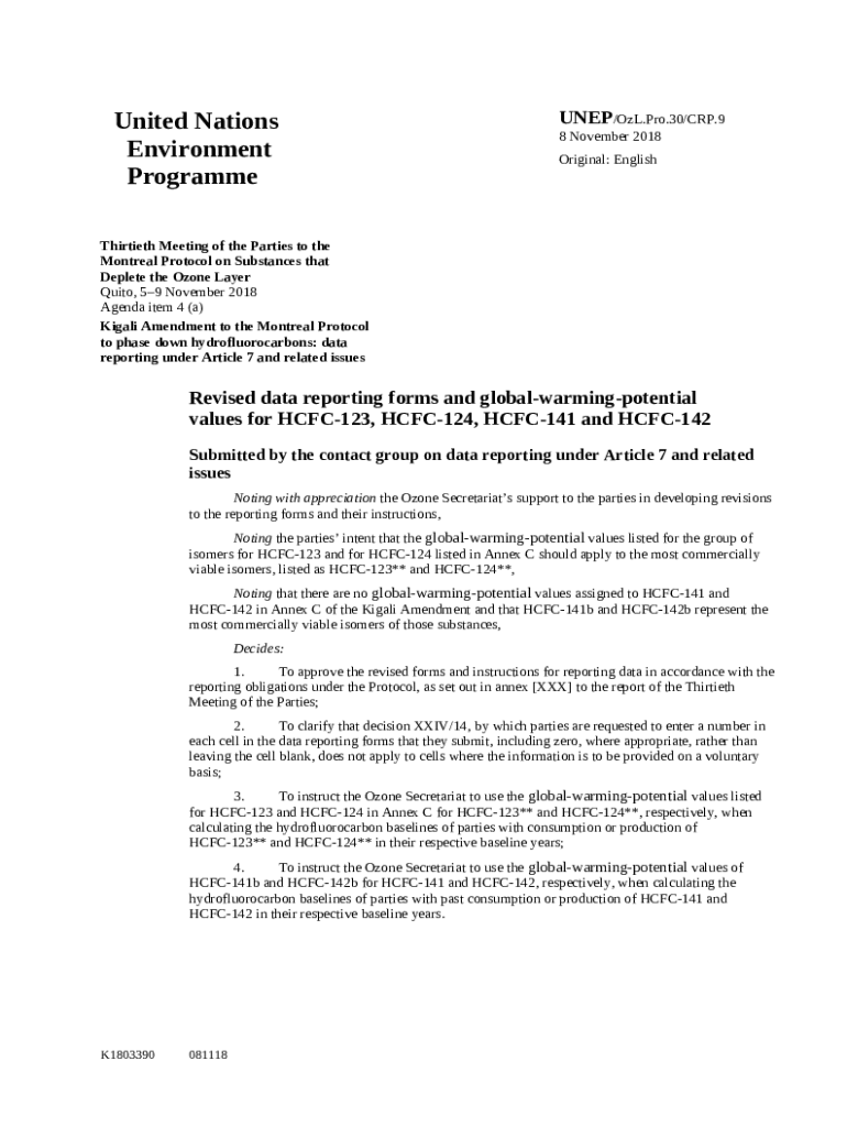 Multilateral Fund for the Implementation of the Montreal ... - ozone ...