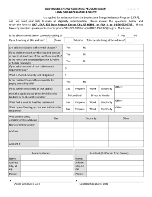 Fillable Online LIHEAP - Low Income Energy Assistance Program Fax Email ...