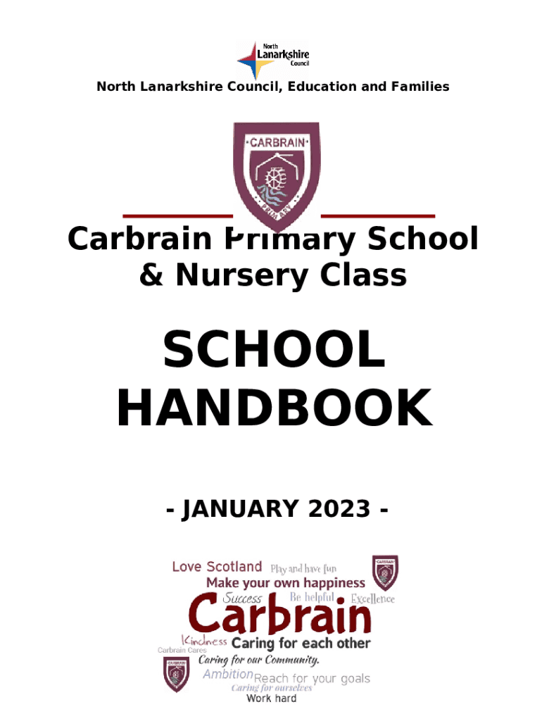Carbrain Primary School - Glow Blogs Doc Template | pdfFiller
