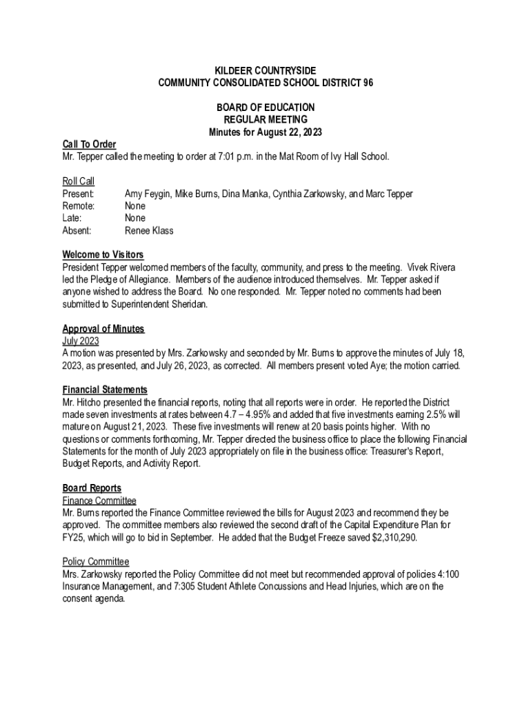 Fillable Online Amy Feygin, Mike Burns, Dina Manka, Cynthia Zarkowsky ...