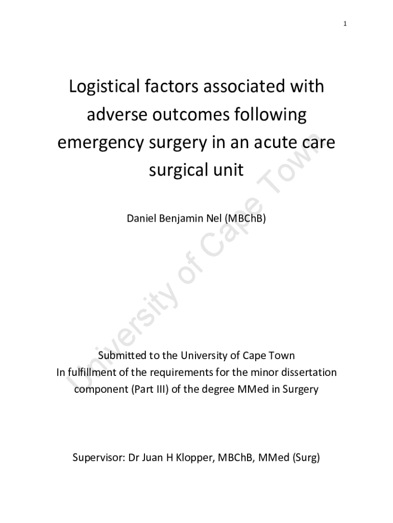 Fillable Online open uct ac The new timing in acute care surgery (new ...
