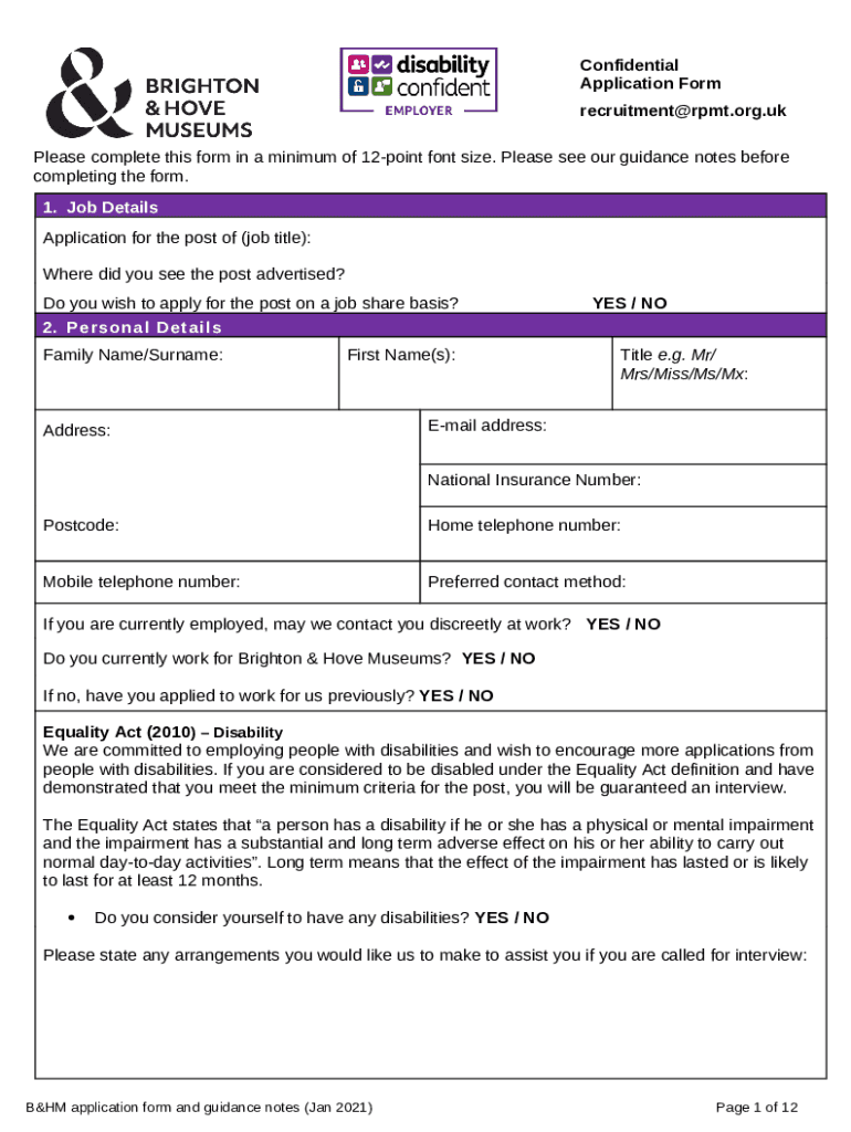 Completing the Teachers' Application Guidance ... - brightonmuseums org Doc Template | pdfFiller