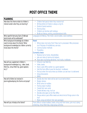 post office theme Doc Template | pdfFiller