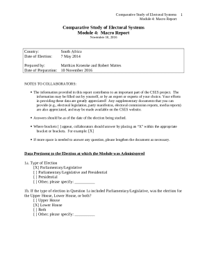 Sample Design and Data Collection Report Doc Template | pdfFiller