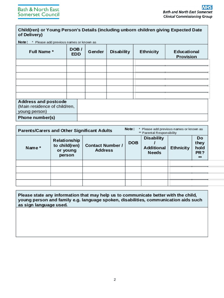The Voice of the Child in Social Work Assessments: Age ... Doc Template ...