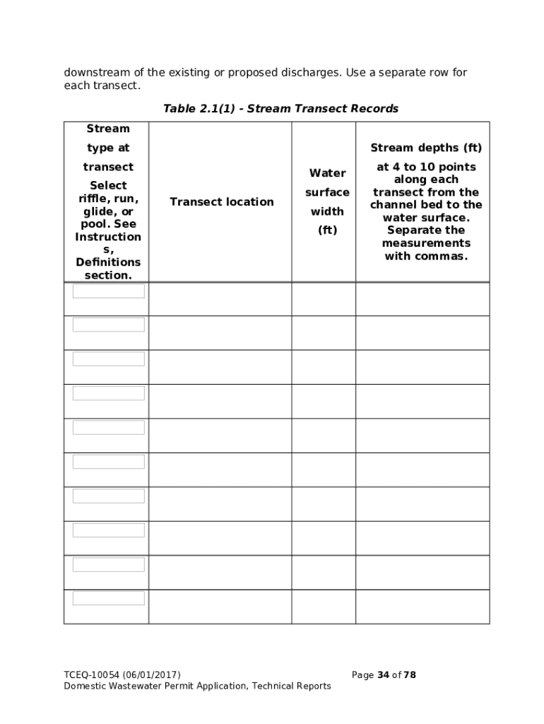 Notice of TCEQ Permit Renewal Application Doc Template | pdfFiller