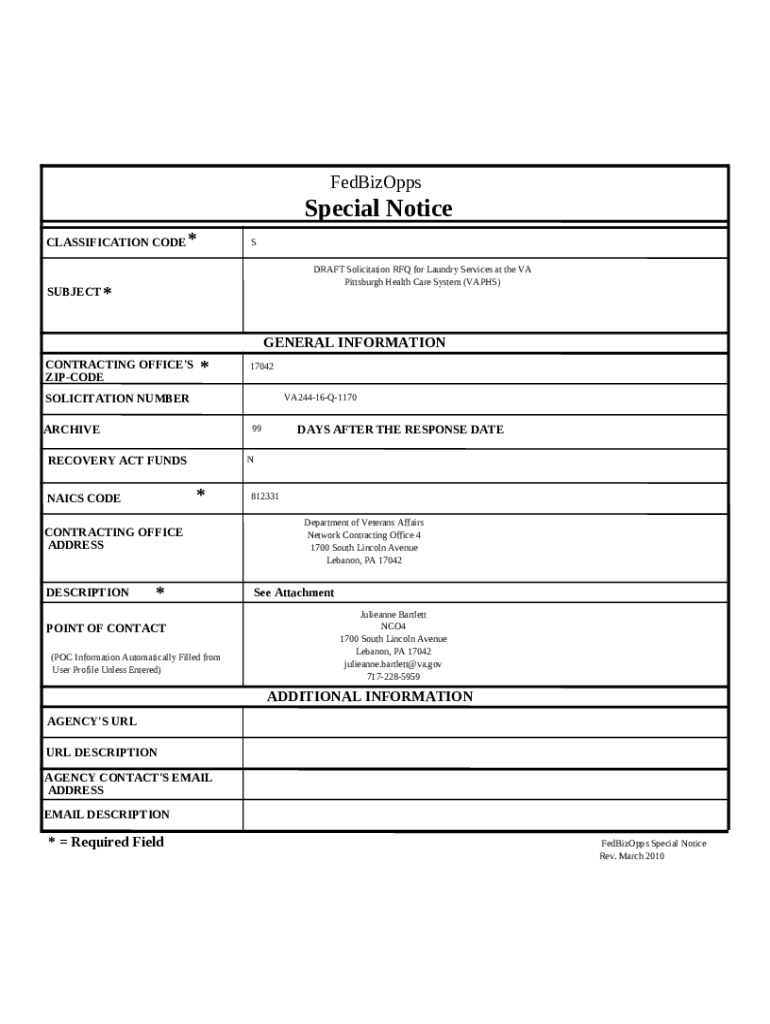 This is a DRAFT combined synopsis/solicitation for commercial items prepared in accordance with ...