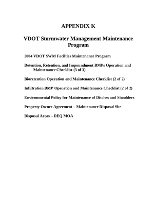 HomeVirginia Department of Transportation Doc Template | pdfFiller