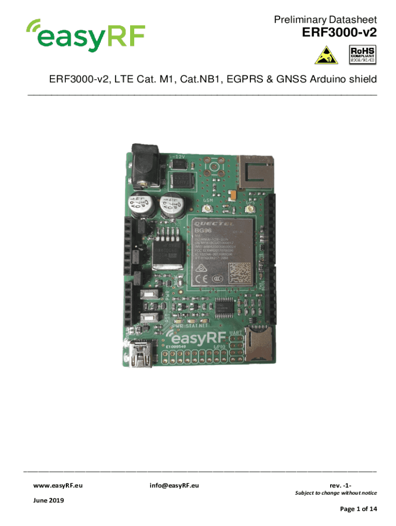 Fillable Online Arduino Portenta Cat M1nb Iot Gnss Shield Cheat Sheet Fax Email Print Pdffiller