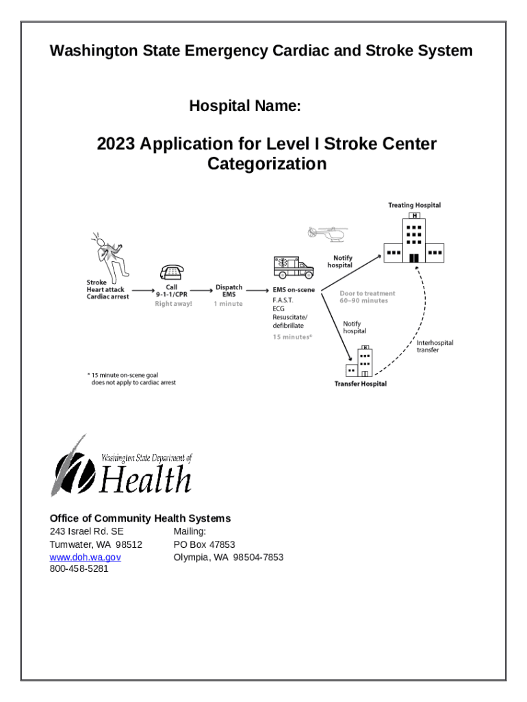 Washington State Emergency Cardiac and Stroke (ECS) ... - doh wa Doc ...
