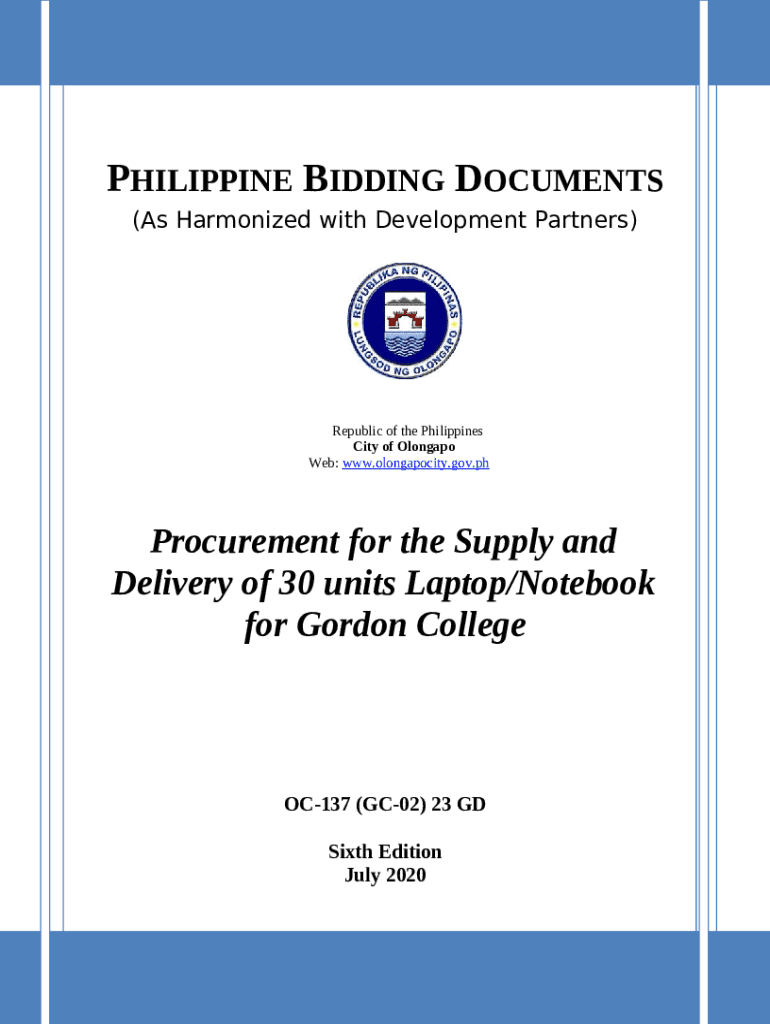 Procurement for the Supply and Delivery of 30 units Laptop/Notebook for ...