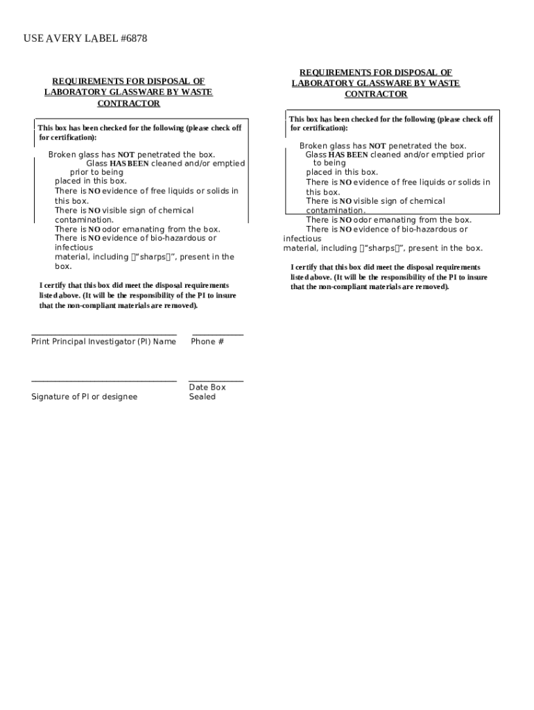 Glass and other Sharps Injury and Illness Prevention in Labs Doc ...