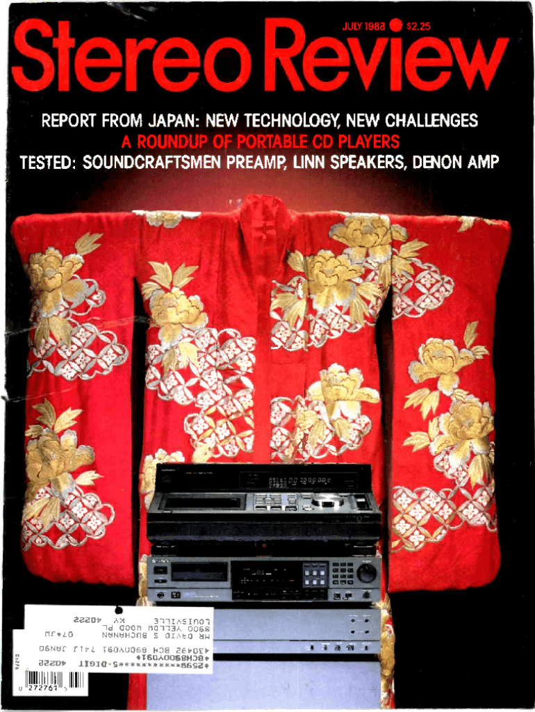 Fillable Online ELECTRO VOICE 7600 Stereo Power Amplifier Owner's ...