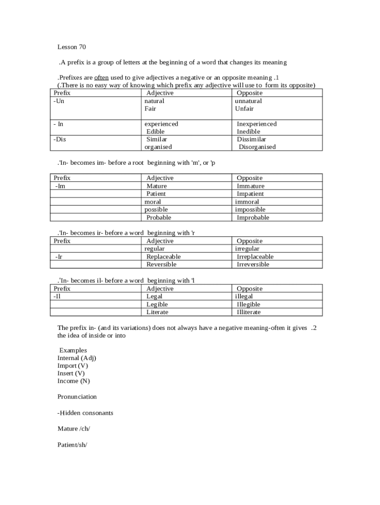 Affix Overview, Types & Examples - Video & Lesson ... Doc Template ... Affix Overview, Types & Examples - Video & Lesson ... Doc Template ...