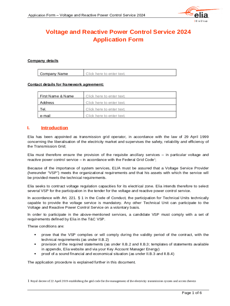 Contract for Voltage & Reactive Power Control Service VSP ... Doc ...
