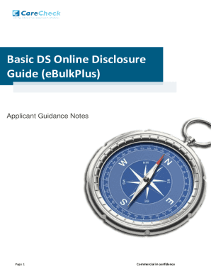 Fillable Online DBS Online Disclosure (e-Bulk) Applicant Guidance Notes ...
