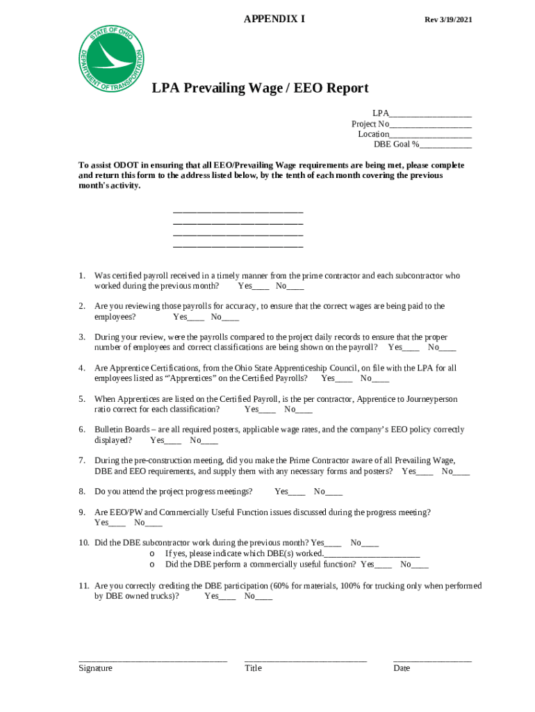 Appendix L - LPA Change Order Notification . ... Doc Template | pdfFiller