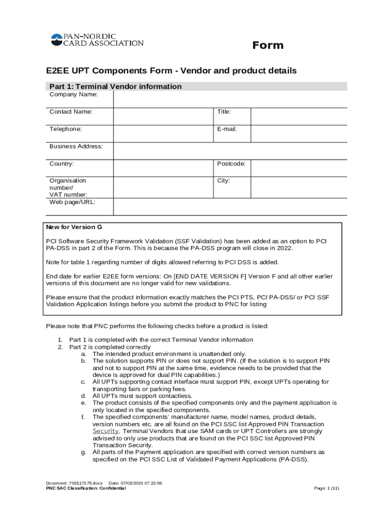 Seattle University Vendor Ination Business ... Doc Template | pdfFiller