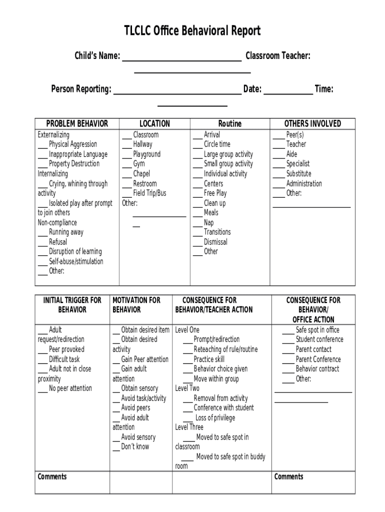 Functional Assessment ChecklisT for Students (FACTS- ... Doc Template ...